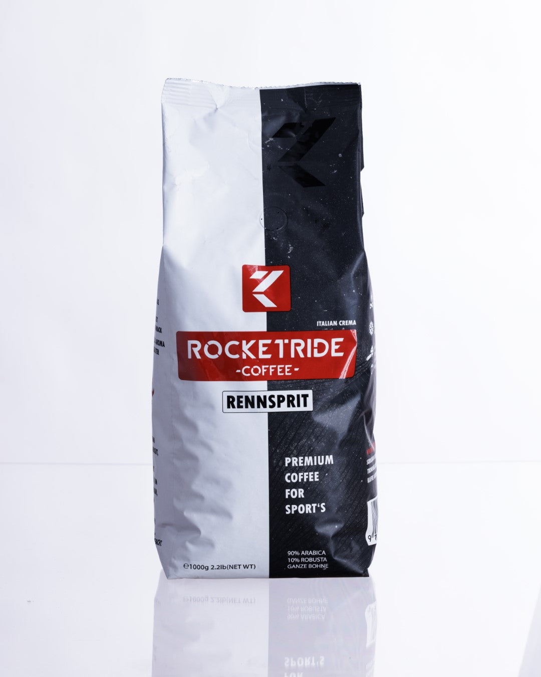 Rocketride Coffee - Kaffee für Sport - säurearm - 1 kg – KRXLN